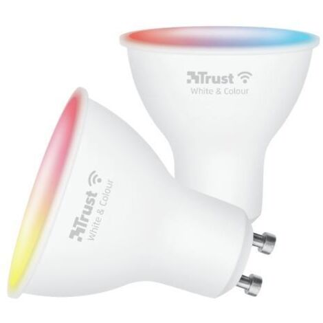 Trust GU10 DUO Smart WiFi LED Spot Blanc & Couleur