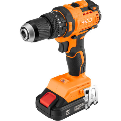 Neo Tools 04-619 perceuse-visseuse à percussion noire