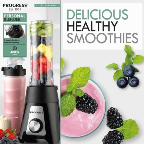Progress EK5883PVDE blender noir 400 W design moderne