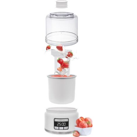 Tesla Gelato ICY505 machine à glace 2 litres silencieuse