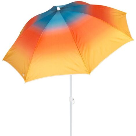 Aktive Parasol multicolore 180 cm diamètre plage jardin