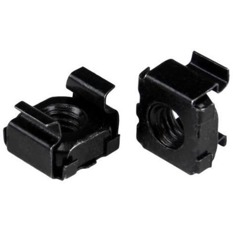 StarTech CABCAGENUT2B Écrous cage M5 noirs paquet 100