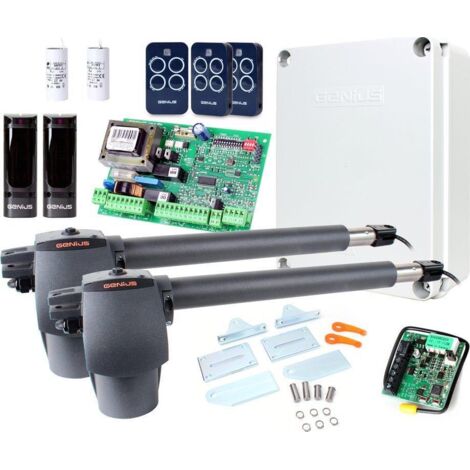 Genius G-BAT 300 kit motorisation portail battant 3m