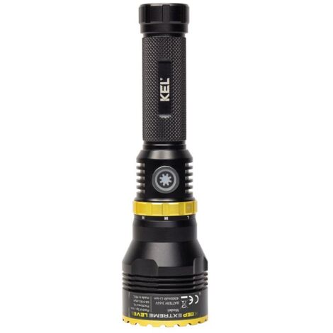 Duronic Lampe LED Moderne Argenté 1000 Lumens Rechargeable