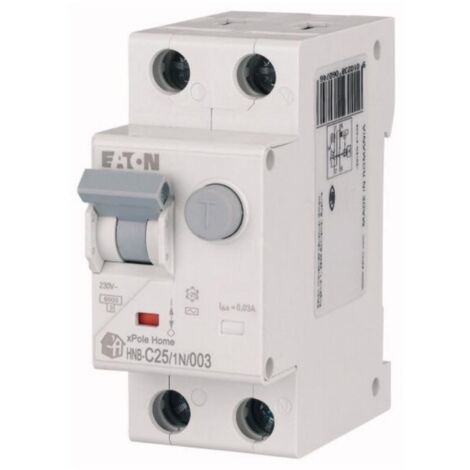 Eaton Disjoncteur différentiel 25A 30mA IP20 compact