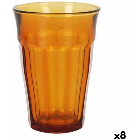Duralex Picardie Ambre Set de Verres 360 ml 4 pièces