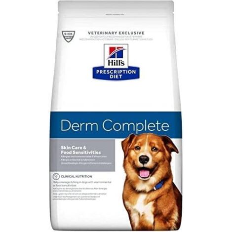 Hills Prescription Diet Derm Complete Croquettes Beige 12kg