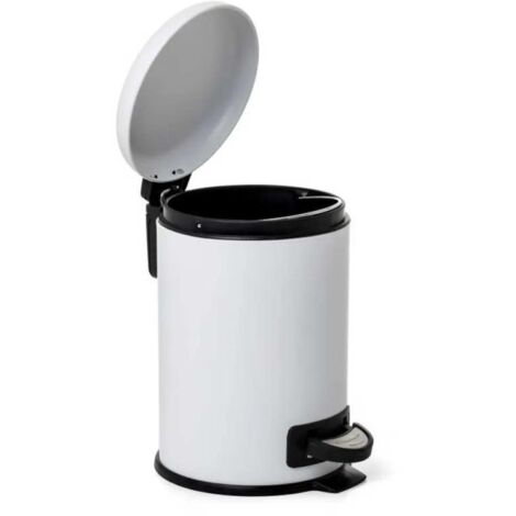 Seb Tatay Nordic 3L seau blanc avec couvercle amortisseur