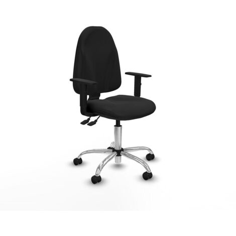 Piqueras y Crespo Algarra AS chaise bureau noir confortable