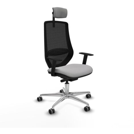 Piqueras et Crespo D086G2W Chaise de bureau gris clair