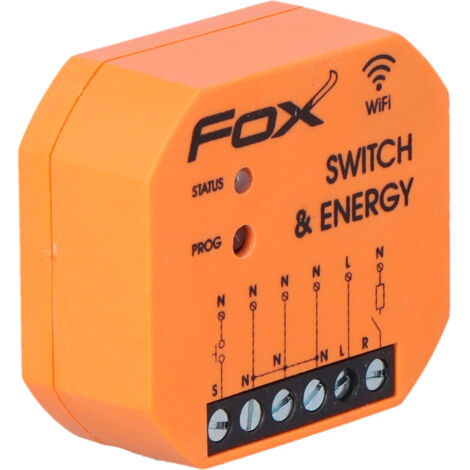 Relais Wi-Fi simple 230V SWITCH ENERGY FOX - avec fonction de ...