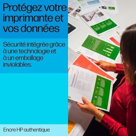 Cartouche HP 912XL cyan anti bavure pour stopper le gaspillage d encre ...
