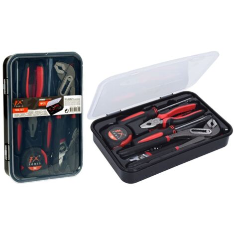 Juego de herramientas de 9 piezas en caja FX-Tools