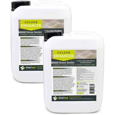 Sandstone/Natural Stone Sealer - Colour Enhancer - 2 x 5 Litre
