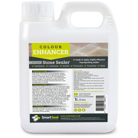 Sandstone/Natural Stone Sealer - Colour Enhancer - 1 Litre