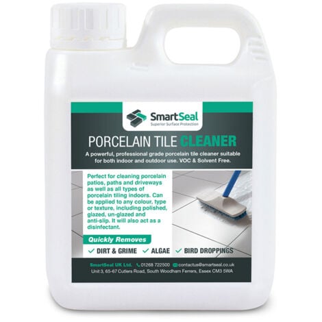 Porcelain Tile Cleaner - Professional-grade cleaner for both indoor ...