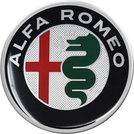 Autocollant 3D Alfa Romeo Logo, 40 mm