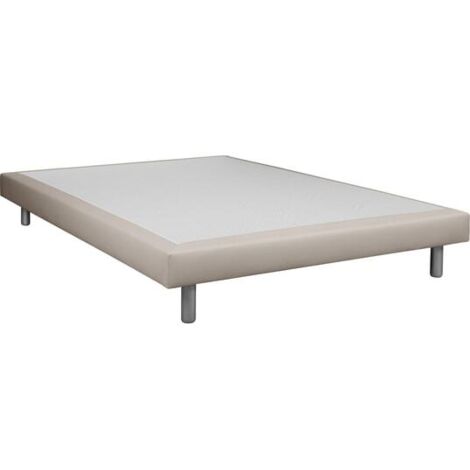 Sommier 140 x 190 Chatel Light 140x190cm Cannes blanc cassé