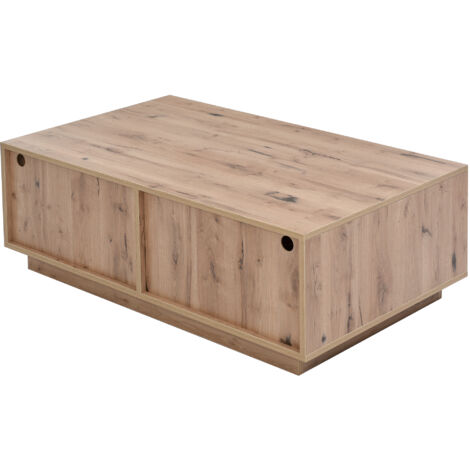 Couchtisch Kaffeetisch, Couchtisch mit LED-Beleuchtung inkl ...
