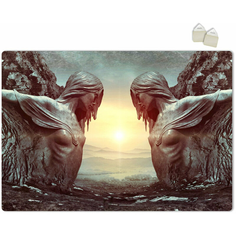 ANGEL VS ANGEL - POSTER in PVC da 3mm - Misura: 70x100 cm