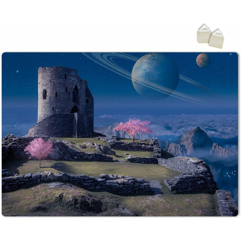 SATURNO - POSTER in PVC da 3mm - Misura: 70x100 cm