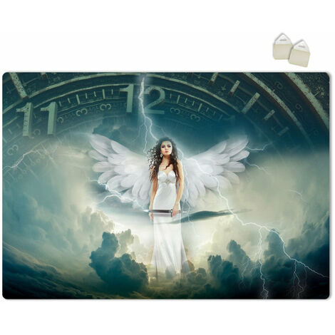 ANGEL CLOCK - POSTER in PVC da 3mm - Misura: 70x100 cm