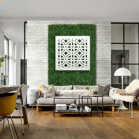 BELLATOR - Pannello in PVC traforato - Parasole - Colore: bianco ...