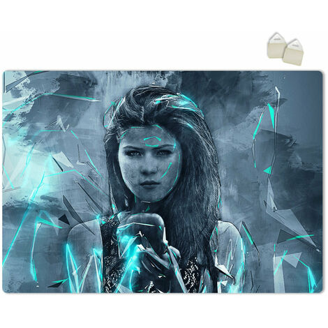 WOMAN PAINT - POSTER in PVC da 3mm - Misura: 70x100 cm