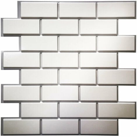 FACTORY - Pannello per parete in PVC a rilievo 3D - 60cmX60cm