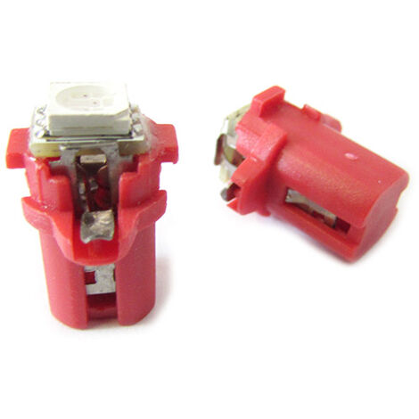 Lampada Led T5 B8.3D B8,3D Colore Rosso Red Luci Cruscotto e ...