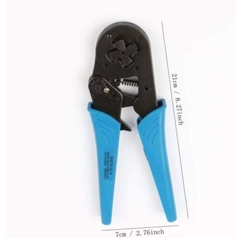 Pince à sertir auto-ajustable, outil de sertissage pour extrémités de câbles de 4 à 16 mm2 ...