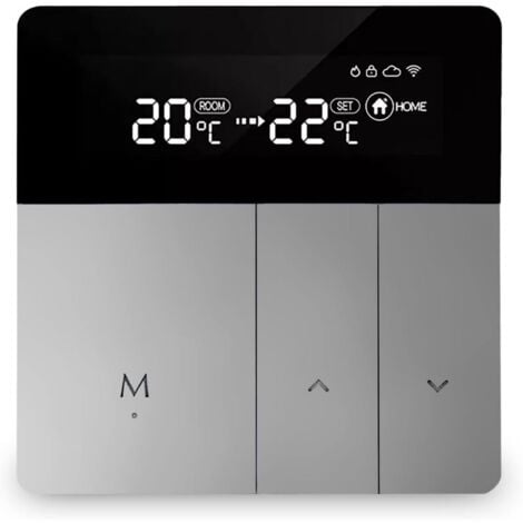 Thermostat Intelligent Thermostat de Chauffage Thermostat d'ambiance Thermostat WiFi Thermostat ...