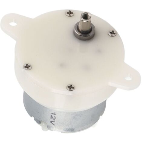Moteur à engrenages miniature 12V 10Rpm DC, moteur électrique à vitesse ...
