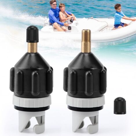 2 Pièces Kit d'adaptation pour kayak, valve d'adaptation Sup ...