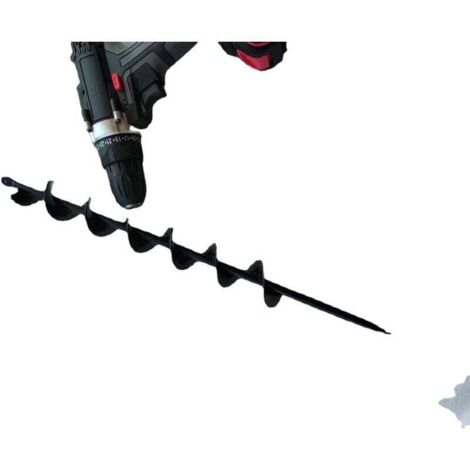 50mm×450mm Auger Drill Bit for Planting - Easy Planter Garden Auger ...