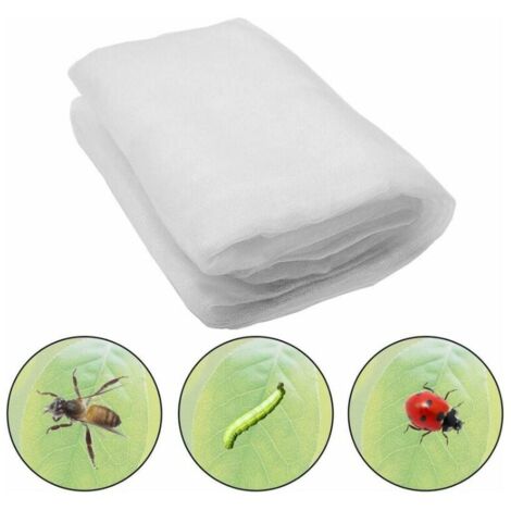 Filet à Insectes, 60 mailles 6x2,5m Insectes Protection Maille, Filet ...