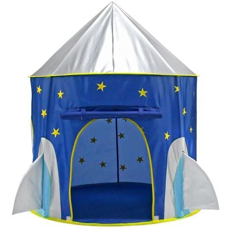 Rocket Ship Play Tent Space Ship Playhouse Portable Folding