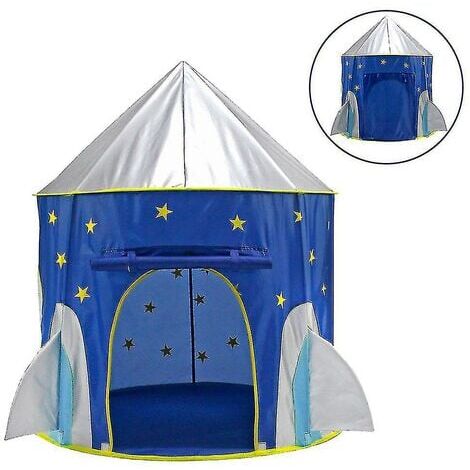 Rocket Ship Play Tent Space Ship Playhouse Portable Folding