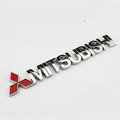 3d Car Emblem Badge Decal Sticker For Mitsubishi