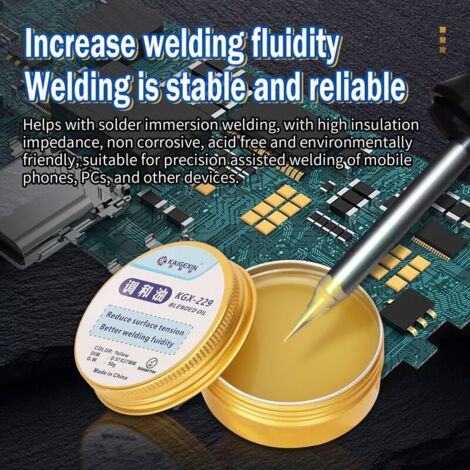 Flux de soudure pâte de Flux de soudure en colophane écologique pour le ...