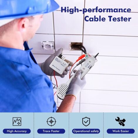 Kit générateur de tonalité, testeur de circuit de traceur de fil, 200EP ...