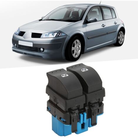 QiMeiTech Interrupteur Leve Vitre pour Megane 2 Grand Scenic 2 Commande ...