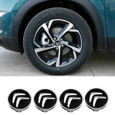 GABRIELLE 4 Pièces Cache-Moyeu pour Citroen C4 Picasso C3 Berlingo C5 ...