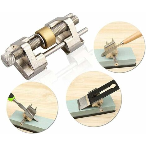 GABRIELLE Guide d'affûtage - En acier inoxydable - Serrage sur le côté ...