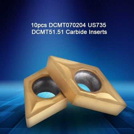 GABRIELLE CNC embouts en carbure inserts 10 pièces en carbure monobloc plaquette de tournage ...