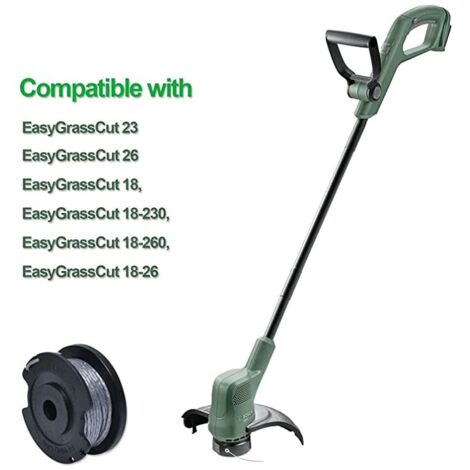 Bobine de rechange pour tondeuse F016800569 pour Bosch EasyGrassCut 23/26/18/18-230/18-260/18-26 ...