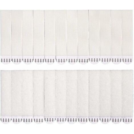 24 Paires (48 Bandes) de Languettes Accroches Tableaux, Accroche ...