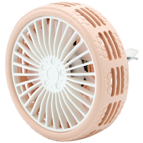 Car Fan,Electric Car Cooling Fans With LED Color Light Car Strong Wind ...