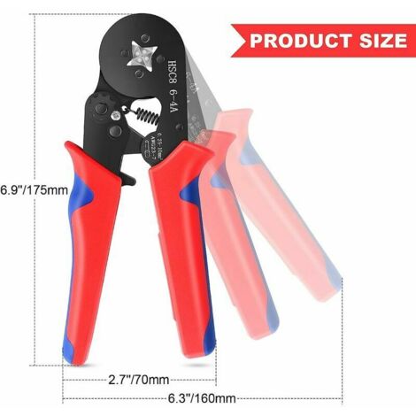 Tigrezy Pince et tenaille Kit d'outils de sertissage de virole avec kit de bornes de viroles de ...