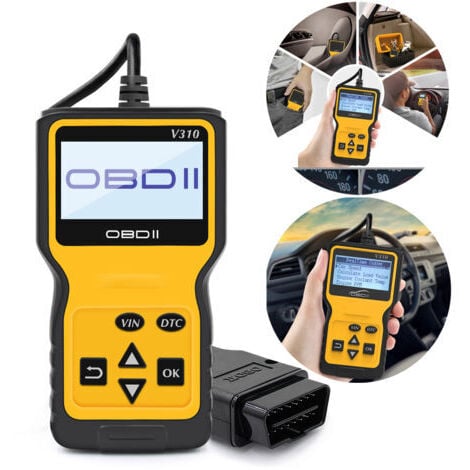 OBD2 Scanner Universel Lecteur de Code d'erreur de Moteur, Outil de ...